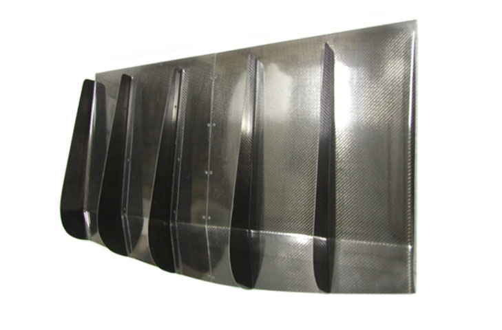Noble Carbon Fibre Rear Diffusers