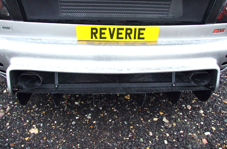 Noble Carbon Fibre Rear Diffusers