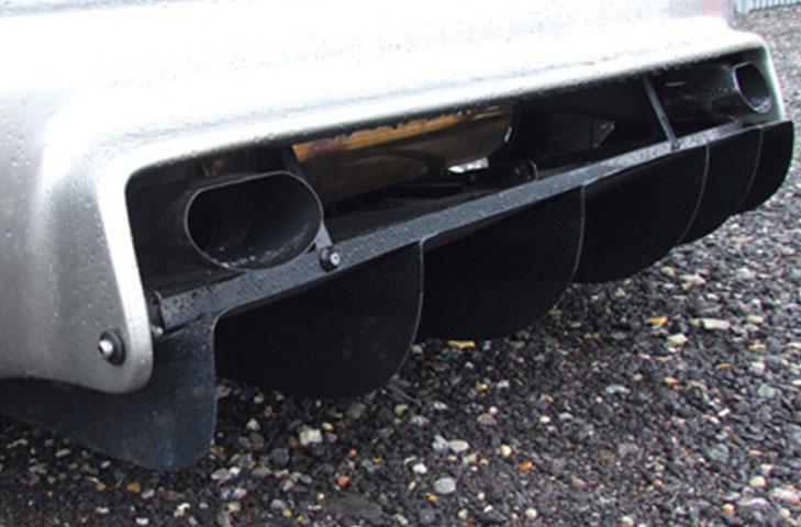 Noble Carbon Fibre Rear Diffusers