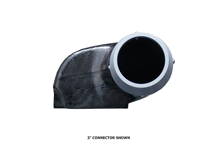 Fontana Macau LH Carbon Fibre Plenum with 2.5" Adel M900 Wiggins Ring ...