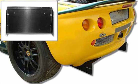 Lotus Elise S1 Carbon Rear Diffuser - Single Element, Std Length ...