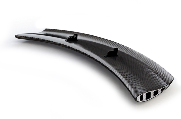 310mm Chord High Downforce Curved Rear Wing 1500mm Top Mounted | | Reverie