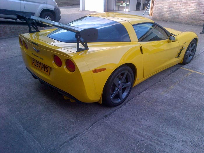 Corvette (C6) Z06 Carbon Fibre Rear Wing/Spoiler Kit | Reverie Ltd